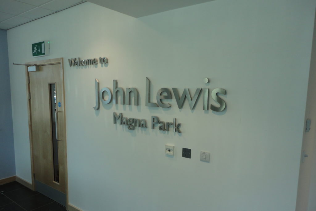 Internal signage | Internal sign design, manufacture & instillation